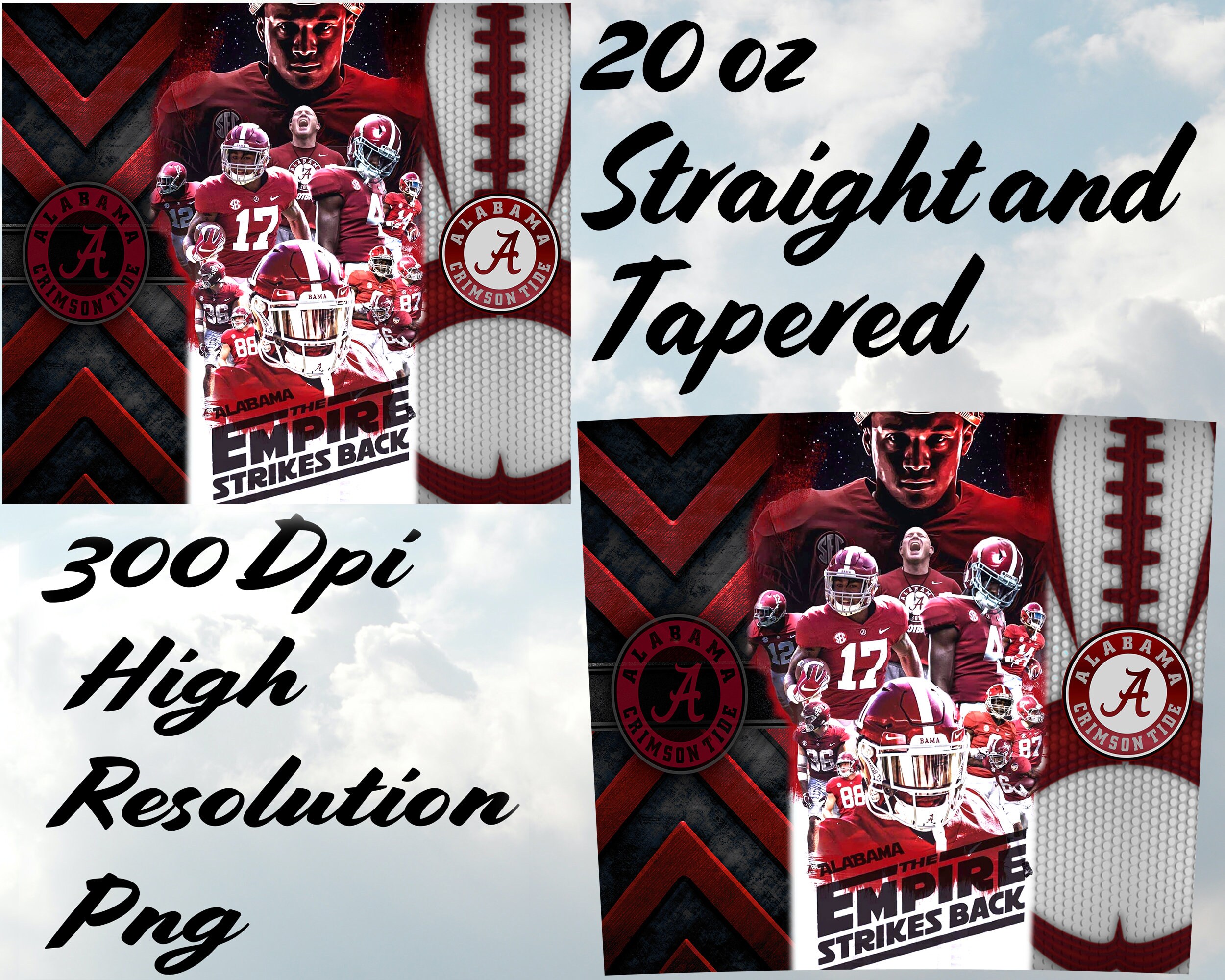 Tumbler 20 Oz Skinny Alabama University Crimson Tide | Stitch | Tumbler ...