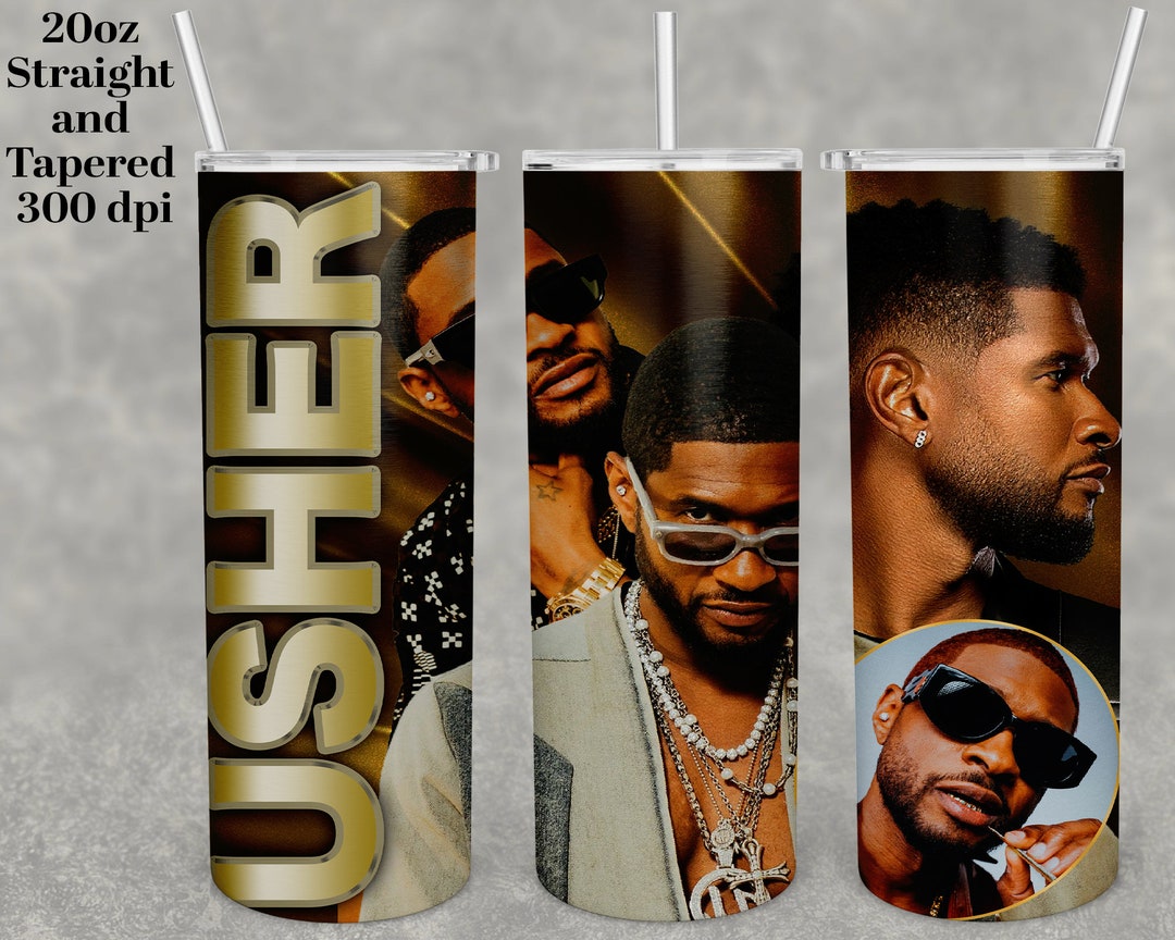 Tumbler Wrap Usher PNG 300 Dpi - Etsy