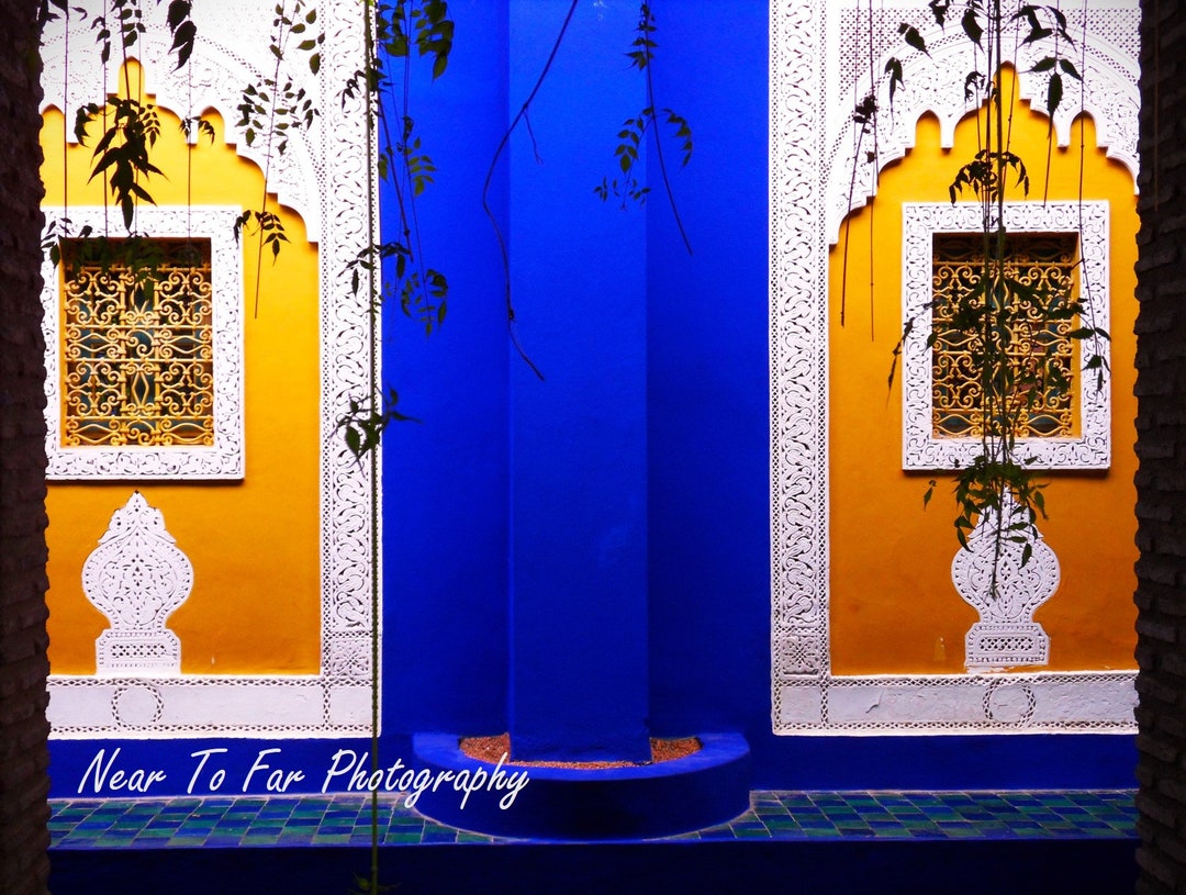 Museum Quality Photo of an Entryway in Marrakech Morocco - Etsy