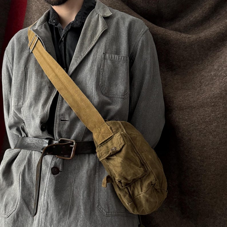 1970s Vintage USSR Army Military Soviet Union – Canvas Utility Satchel ...