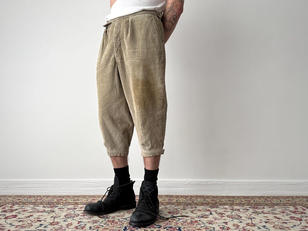 1950s Vintage German Hunting Plus Fours Corduroy Trousers - Etsy Australia
