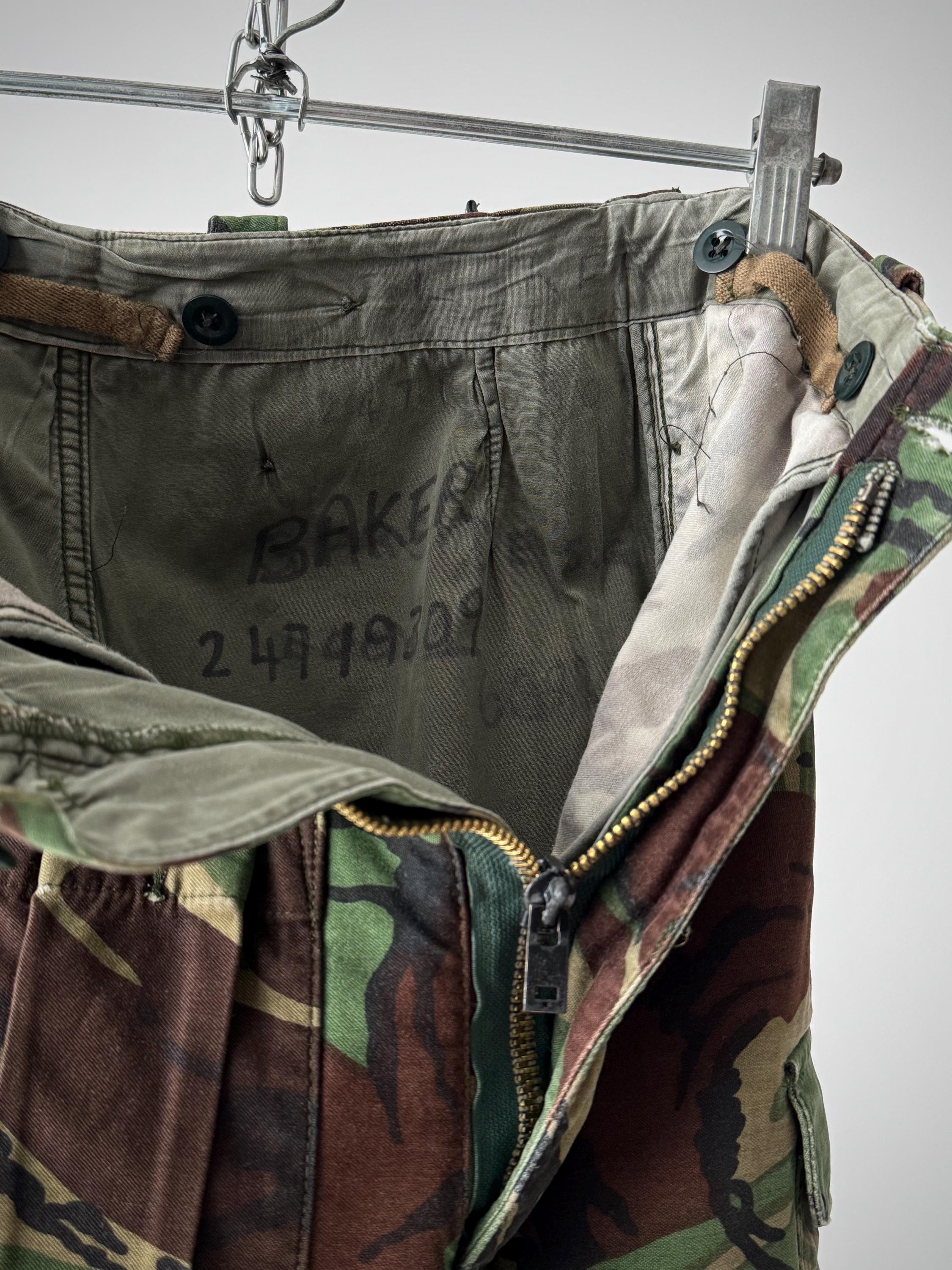 1960s Vintage Military British Army 1968 Pattern DPM Camo Combat ...