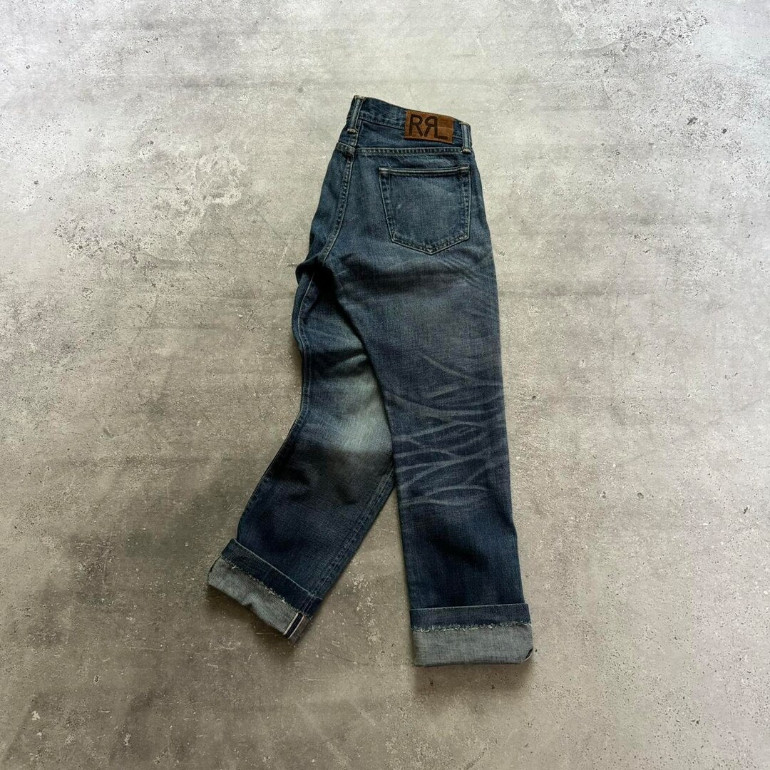 Men's RRL Double Ralph Lauren USA Selvedge Slim Denim Jeans Pants Size ...