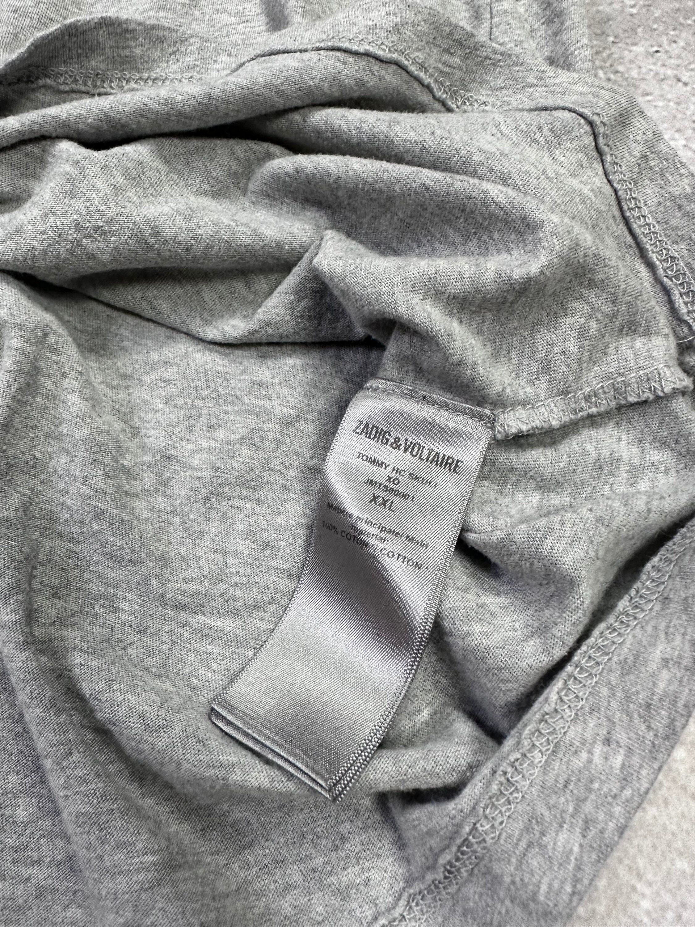 Men's Zadig & Voltaire Xo Skull Patch T-shirt Size XXL - Etsy