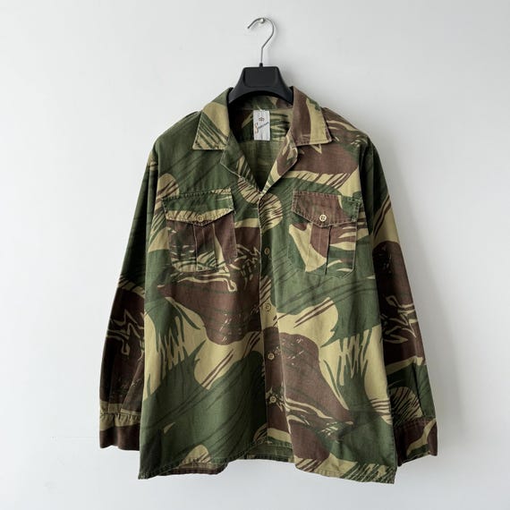 Vintage Original 1960s Rhodesian Army Camouflage Butt… - Gem
