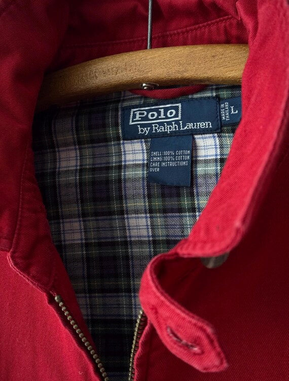 1990s Polo Ralph Lauren Haringtoon Jacket – Vintage R… - Gem