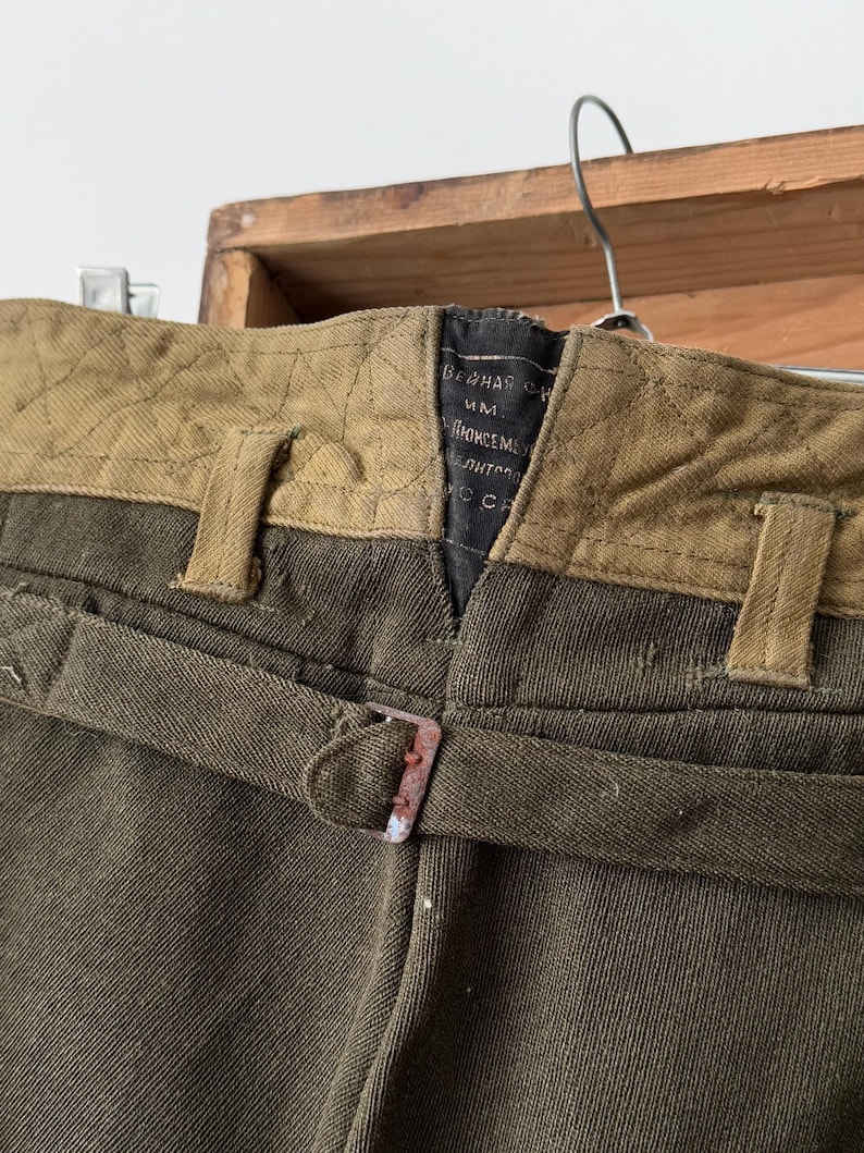 Vintage Military 40s WW2 Era Soviet Union 1943 Pattern USSR RKKA Faded ...