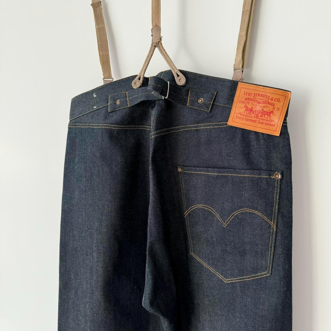 Levi's Vintage Clothing LVC 501XX Made in USA 1890s Repro Buckle Back ...