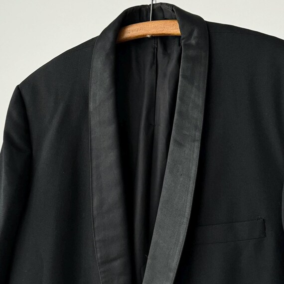 1960s Vintage American Union Label Black Tuxedo Blaze… - Gem