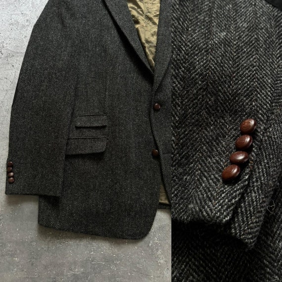 Vintage Harris Tweed x Mario Barutti Herringbone Spor… - Gem