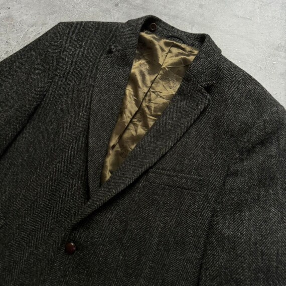 Vintage Harris Tweed x Mario Barutti Herringbone Spor… - Gem
