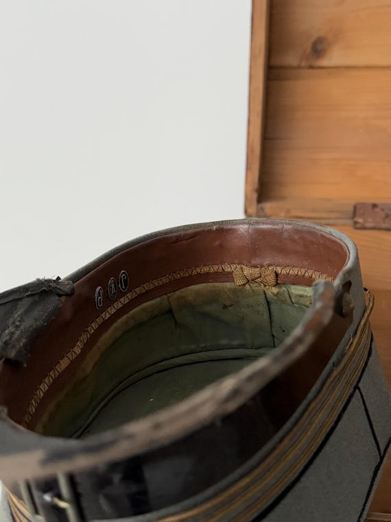 Antique 1930s Swiss Work Railway Conductor Cap - Vint… - Gem