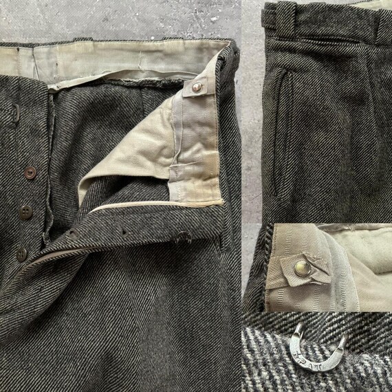 Early 20th Century Men's Antique 1930s Plus Fours Kni… - Gem