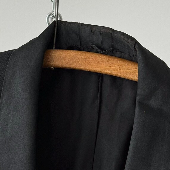 1960s Vintage American Union Label Black Tuxedo Blaze… - Gem