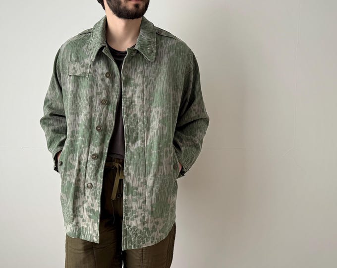 Vintage Military 1960s Czech Army M60 Rain Drop Camo Jacket - Etsy