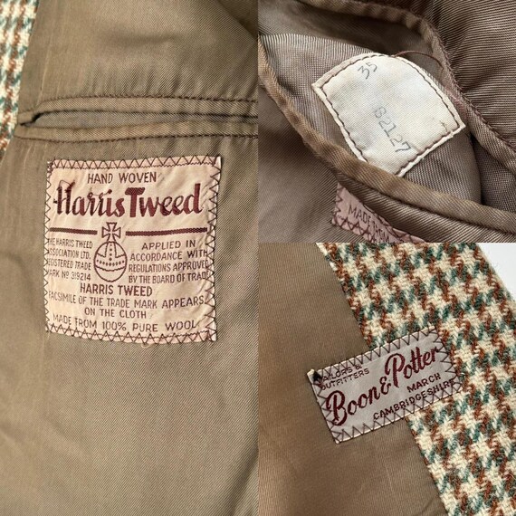 Original 1940s Men's Harris Tweed Two Buttons Handwov… - Gem