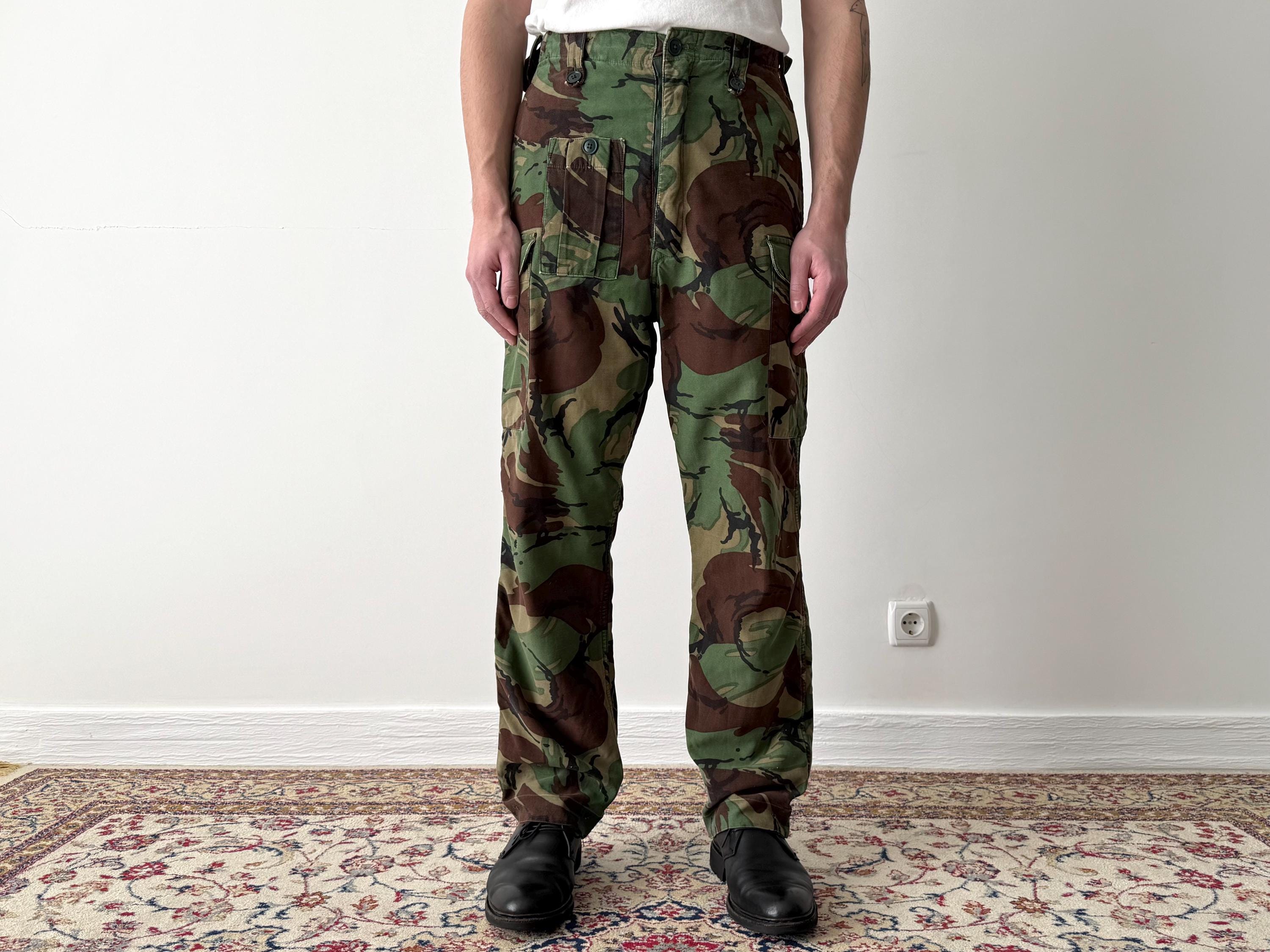 1960s Vintage Military British Army 1968 Pattern DPM Camo Combat ...