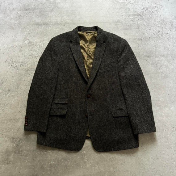 Vintage Harris Tweed x Mario Barutti Herringbone Spor… - Gem
