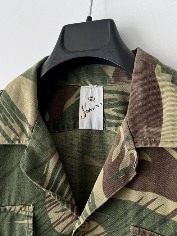 Vintage Original 1960s Rhodesian Army Camouflage Butt… - Gem