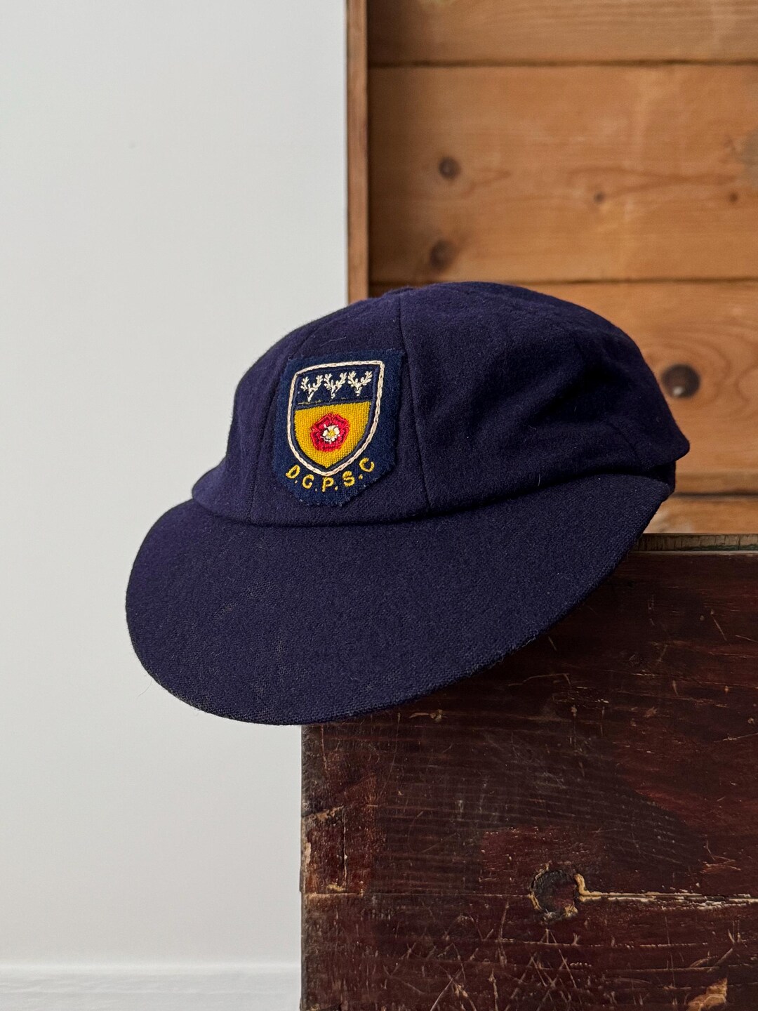 Vintage 1940s WW2 Era CC41 X Bukta England Cricket Club Wool Hat ...
