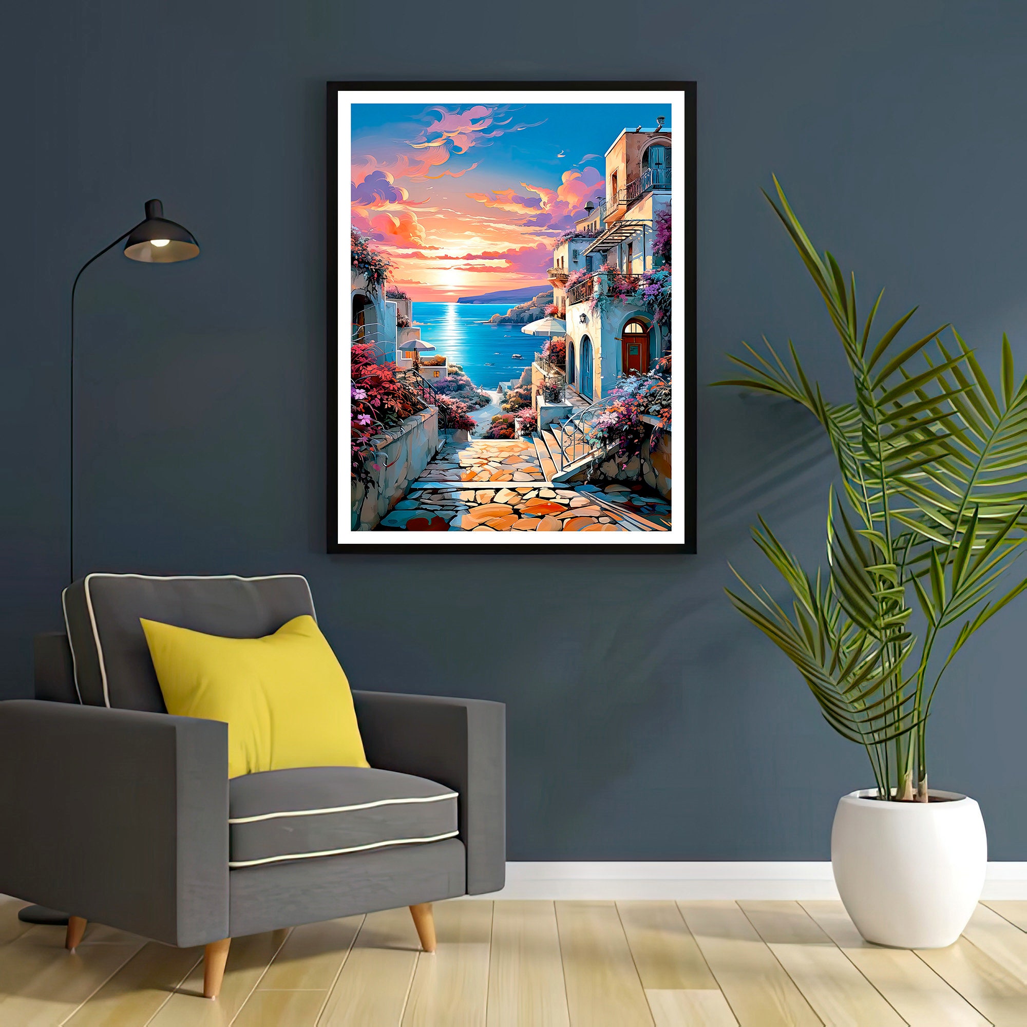 Greek Islands Wall Art Print Wall Decoration, Greece Poster, Greek ...