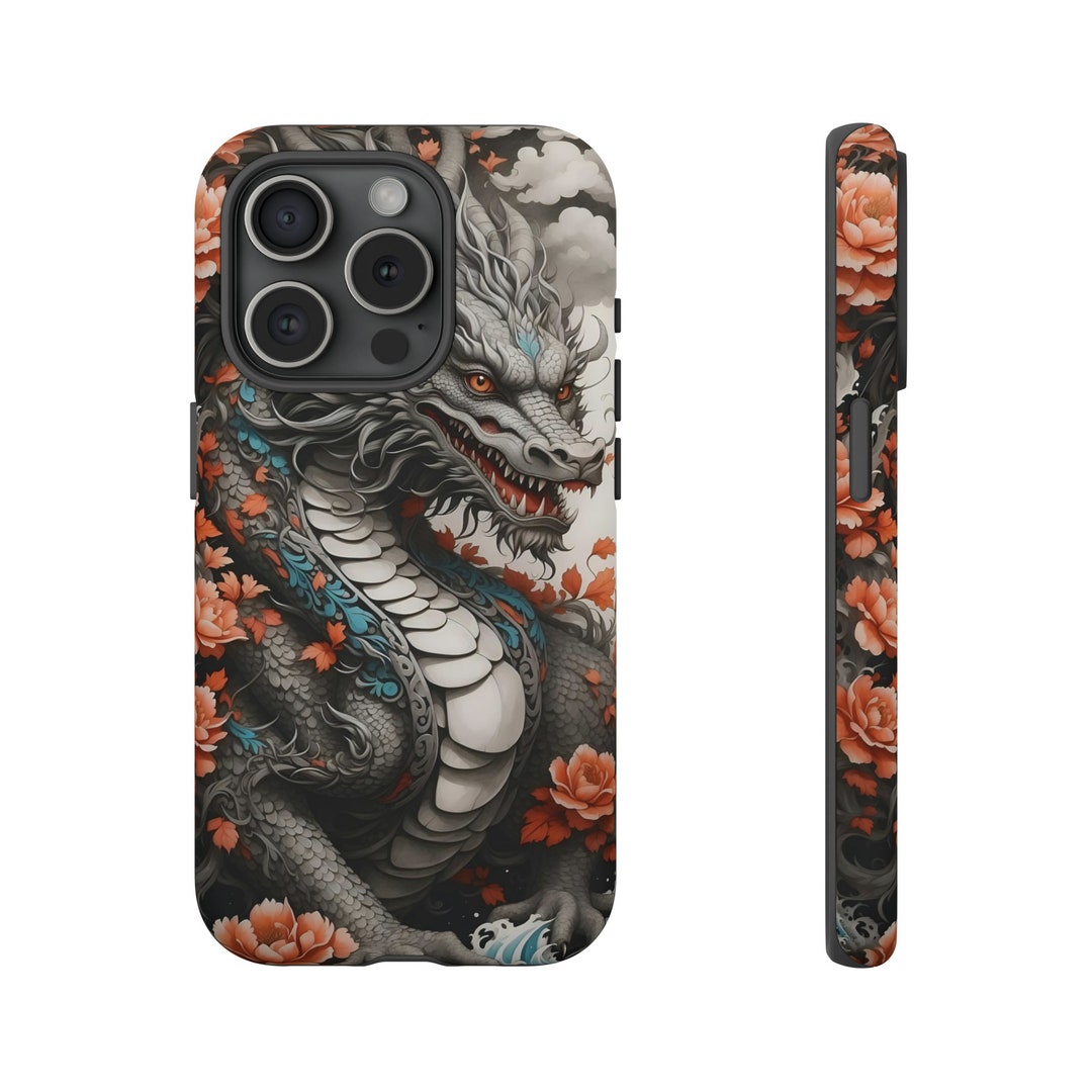 IPhone Case. Samsung Phone Case. Dragon Art. Lucky Charm Phone Case ...