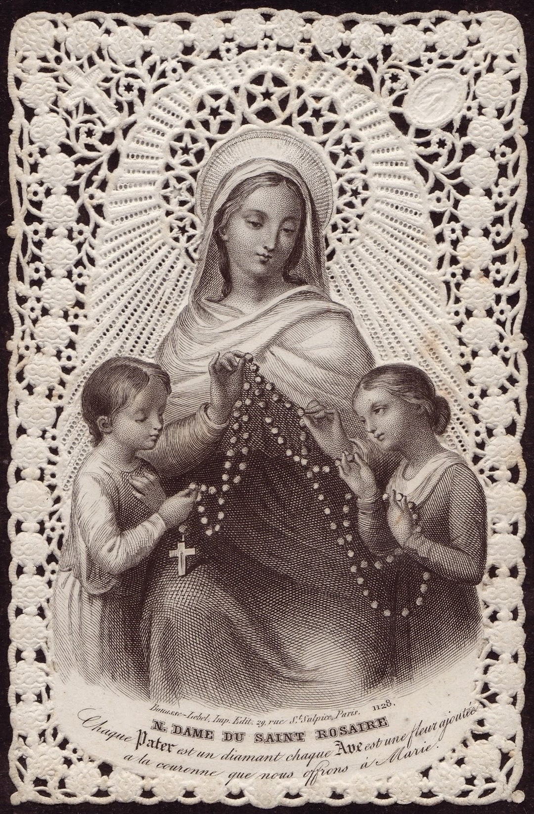 Mary Mother of God V25 Poster Print Art Home Wall Decor Catholic ...