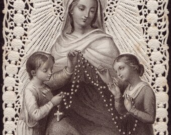 Mary Mother of God V58 Poster Print Art Home Wall Decor Catholic ...