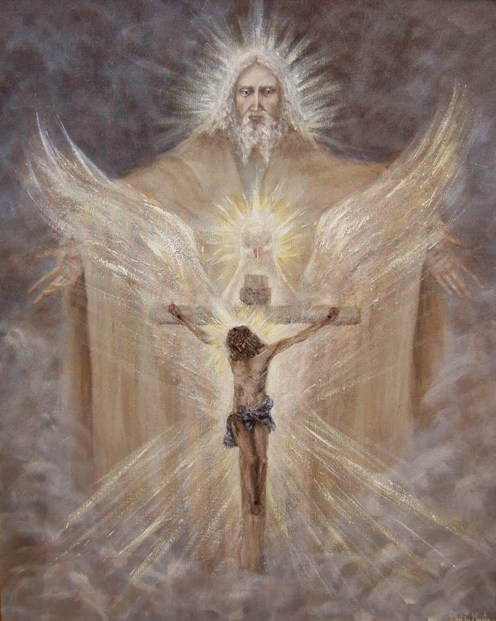 Holy Trinity V6 Poster Print Art Home Wall Decor Catholic Painting - Etsy