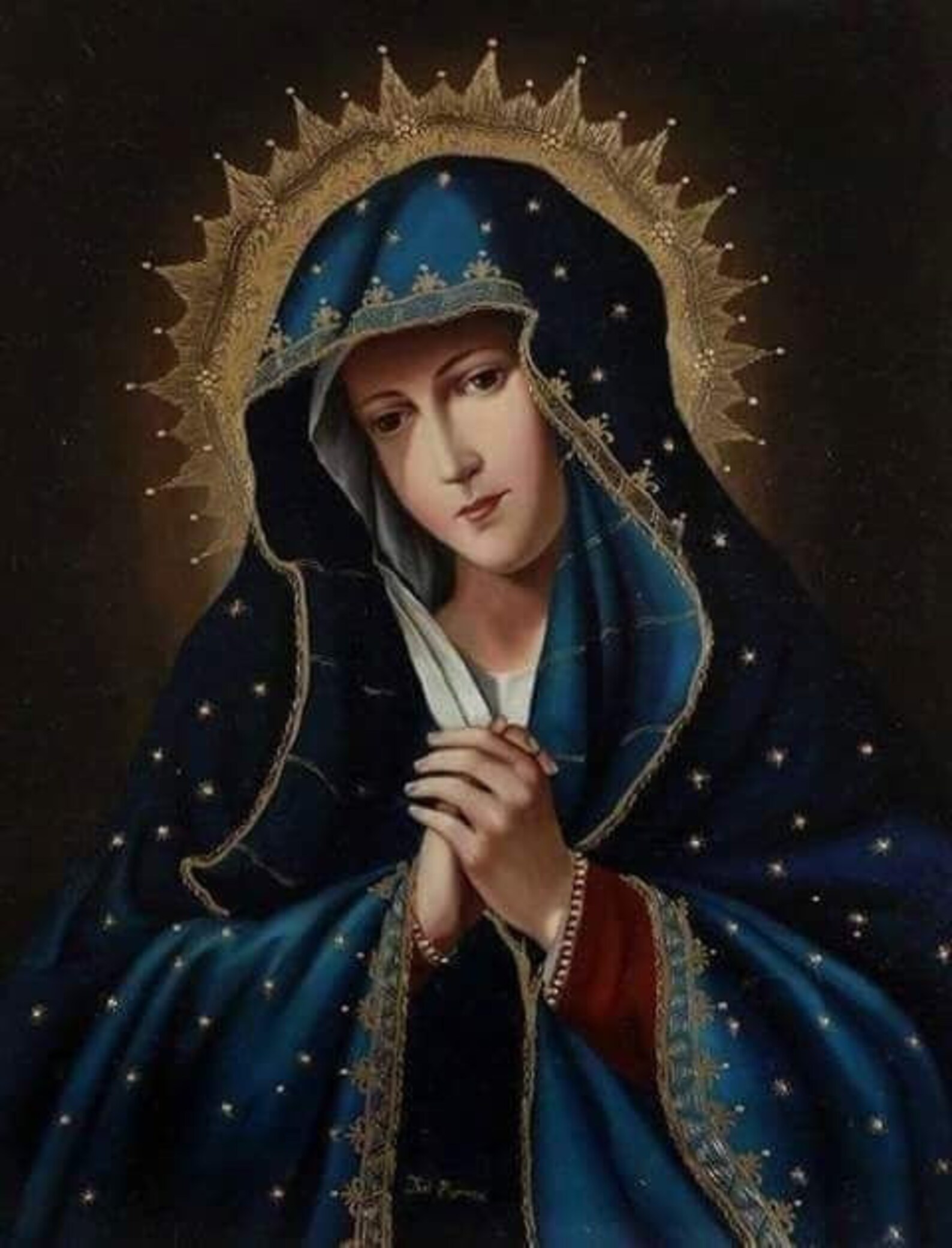 Our Lady of Sorrow V38 Poster Print Art Home Wall Decor Catholic ...