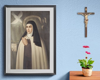 Saint Teresa of Calcutta, Mother Teresa V8 Poster Print Art Home Wall ...