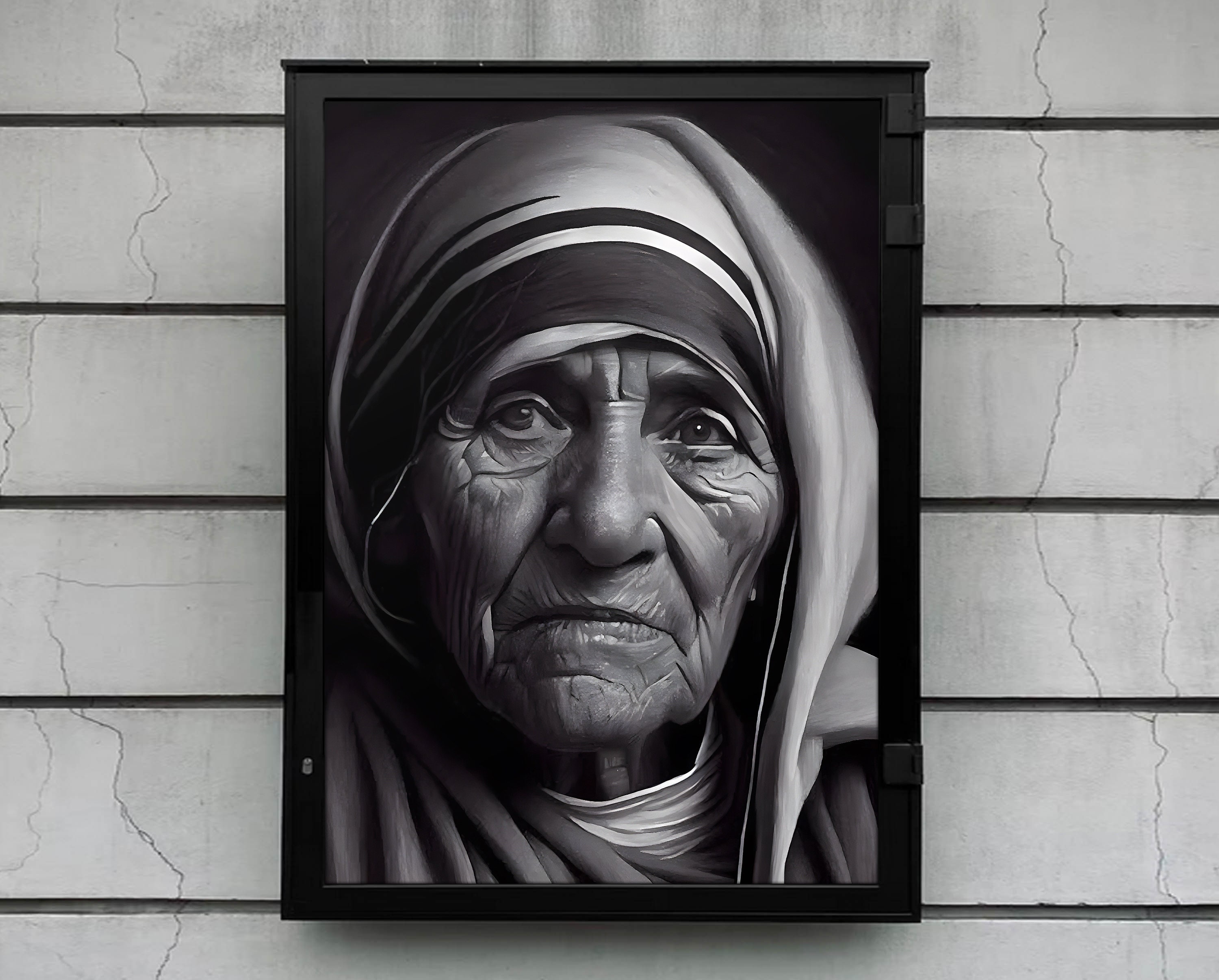 Saint Teresa of Calcutta, Mother Teresa, Mary Teresa Bojaxhiu V6 Poster ...