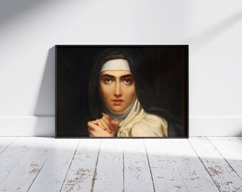 Saint Teresa of Calcutta, Mother Teresa V8 Poster Print Art Home Wall ...