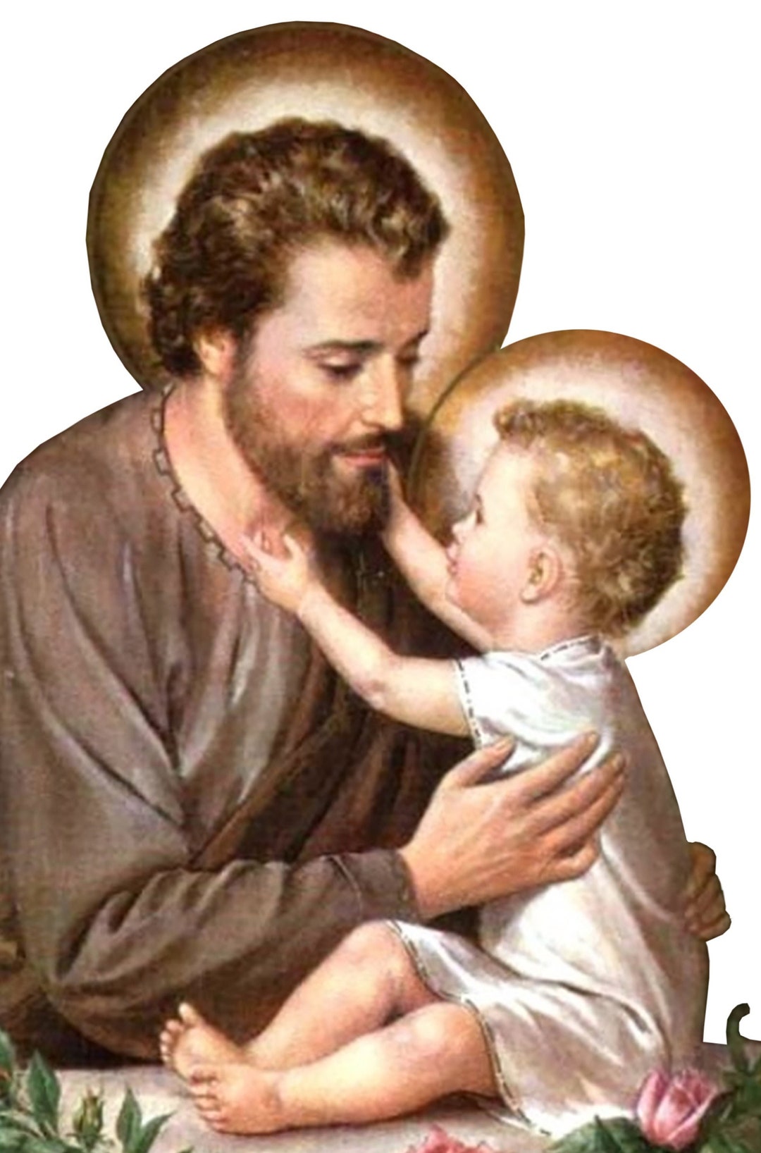 Saint Joseph V8 Poster Print Art Home Wall Decor Catholic Painting - Etsy