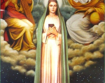 Holy Trinity V11 Poster Print Art Home Wall Decor Catholic Painting - Etsy