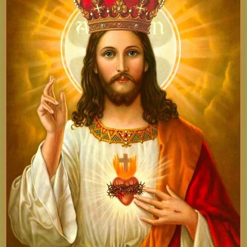 Oil Paints of Christ the King - Etsy Australia