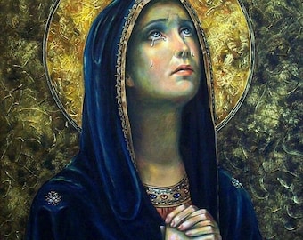 Our Lady of Guadalupe V5 Poster Print Art Home Wall Decor Catholic ...