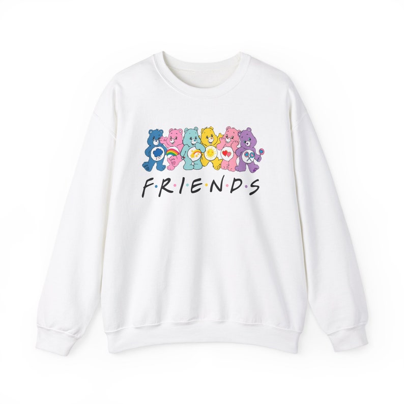 Care Bears Friends Sweatshirt Grumpy Care Bear Shirt Wish Funshine ...