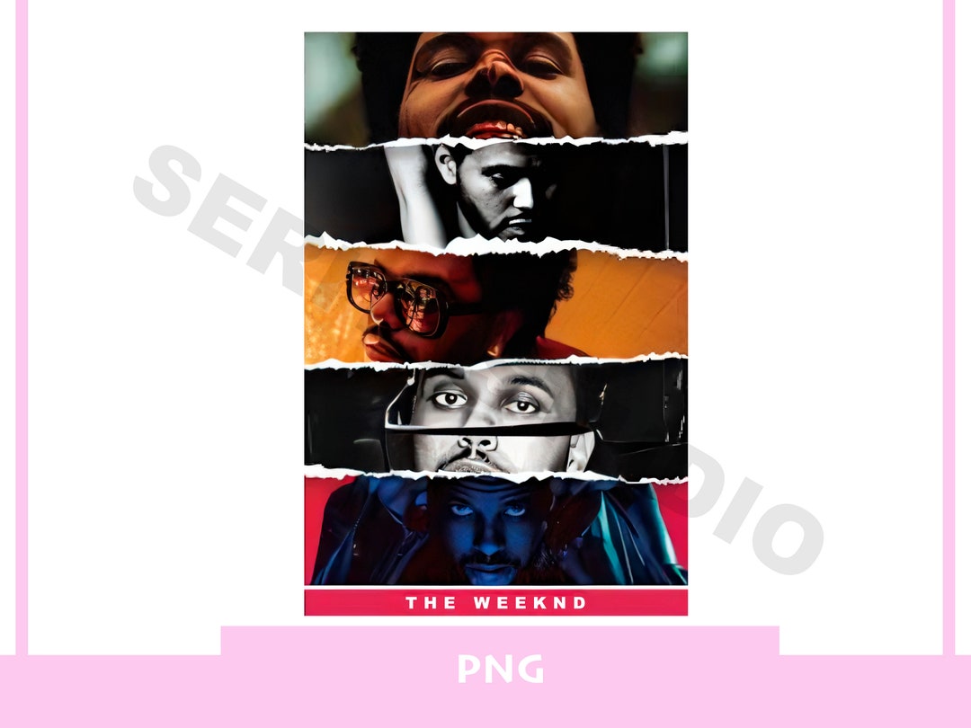 The Weeknd albums PNG the Weeknd tour png print weeknd concert merch ...