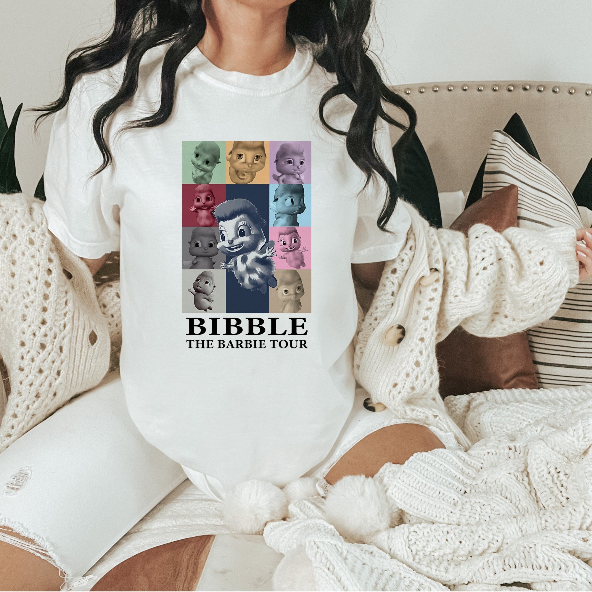 Bibble Fly T-shirt Eras Tour T-shirt Bibble Print Bibble Fly Fan Tour ...