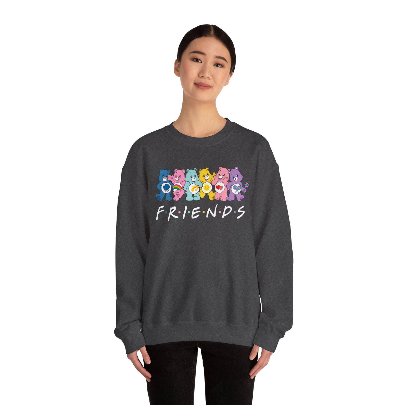 Care Bears Friends Sweatshirt Grumpy Care Bear Shirt Wish Funshine ...