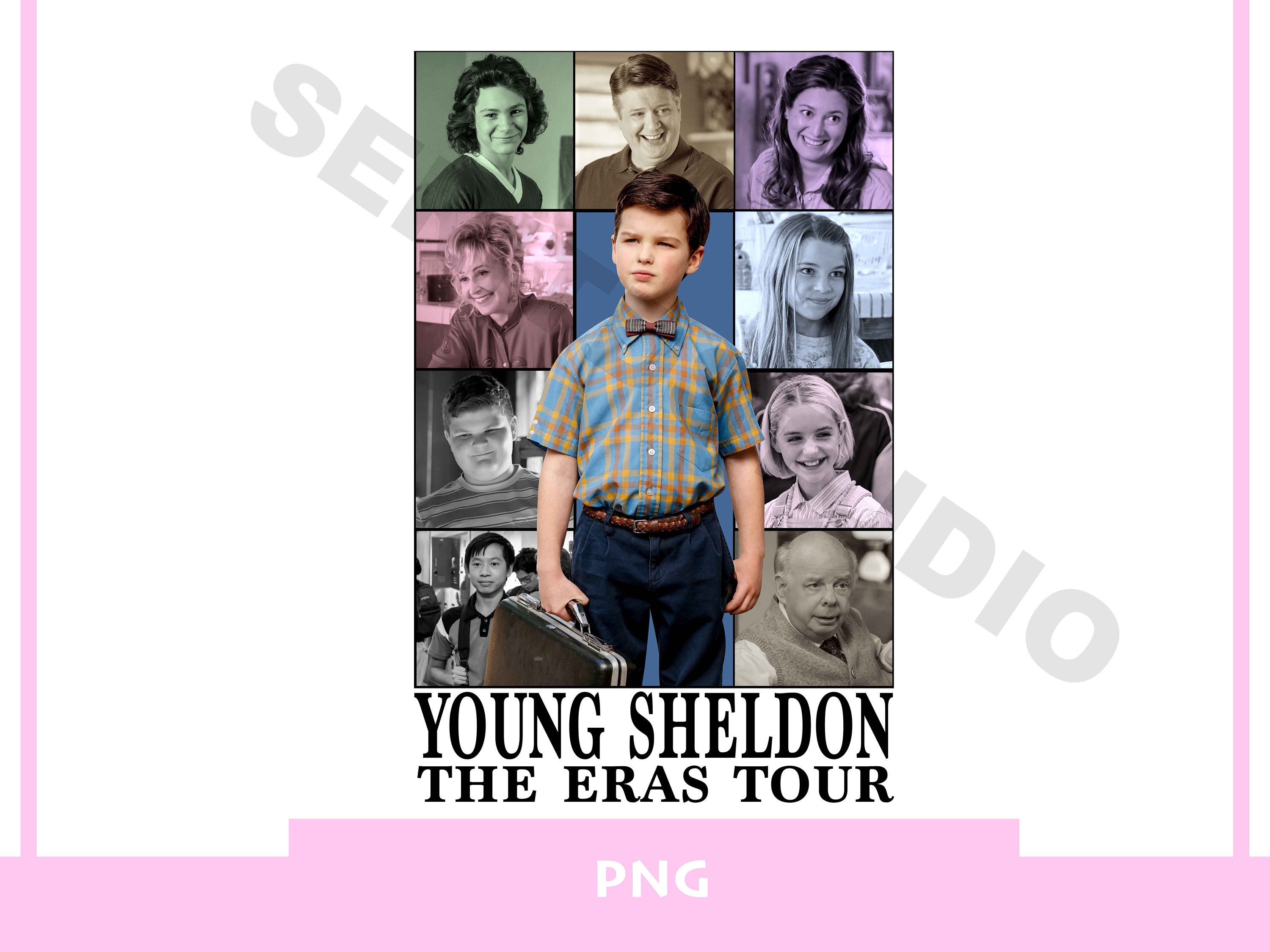 Young Sheldon PNG the Eras Tour Png Print Young Sheldon Merch Digital ...