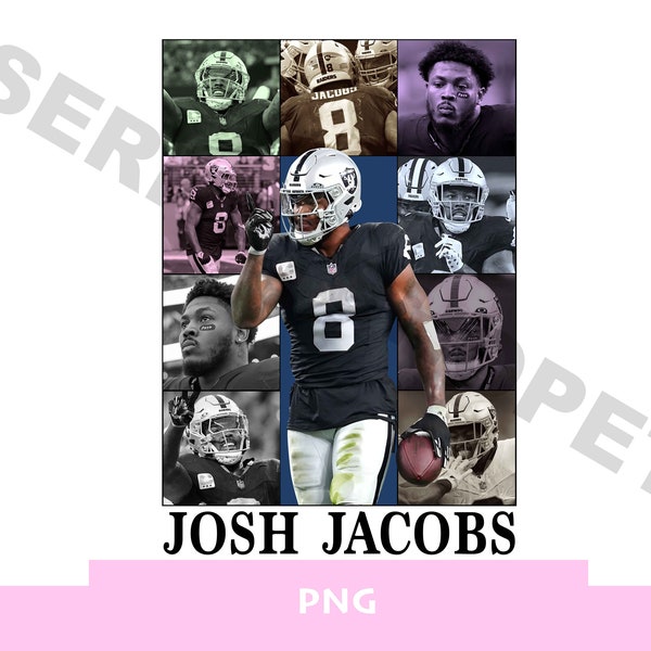 Josh Jacobs Poster - Etsy