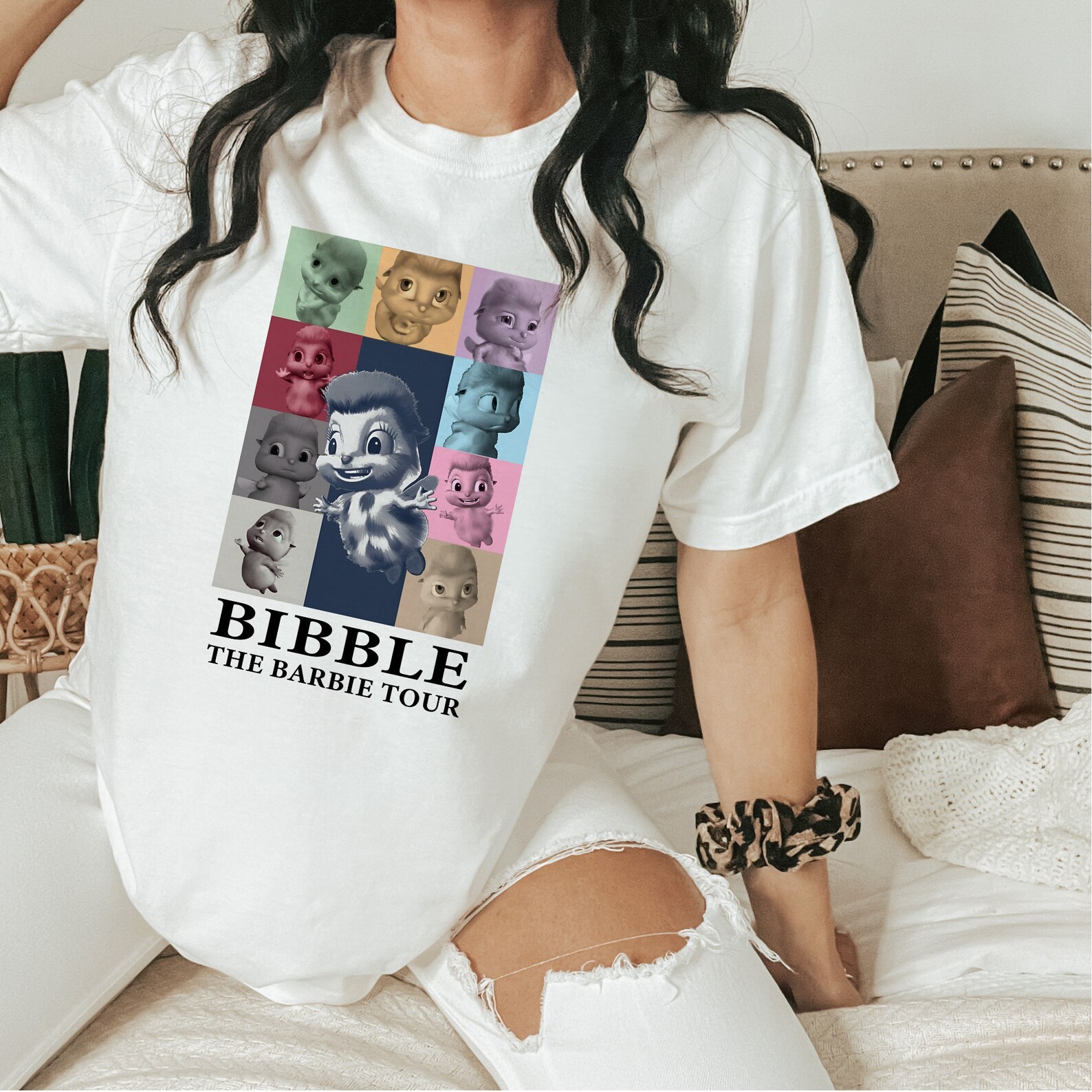 Bibble Fly T-shirt Eras Tour T-shirt Bibble Print Bibble Fly Fan Tour ...