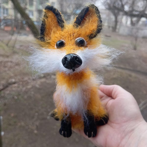 Red Fox Plush - Etsy