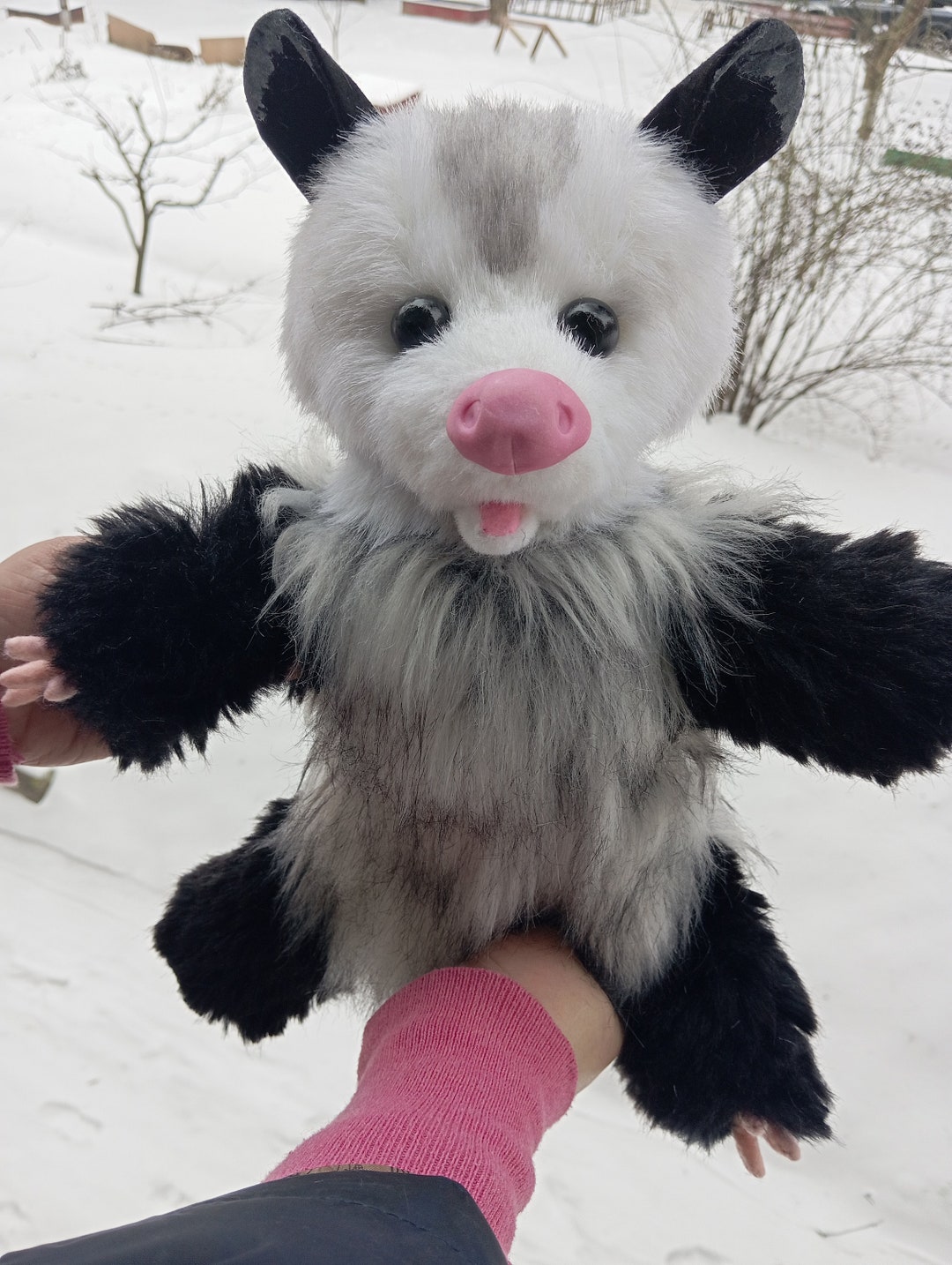 Possum Stuffed Plush, Stuffed Animal Cute, Opossum Snuggly, Possum ...