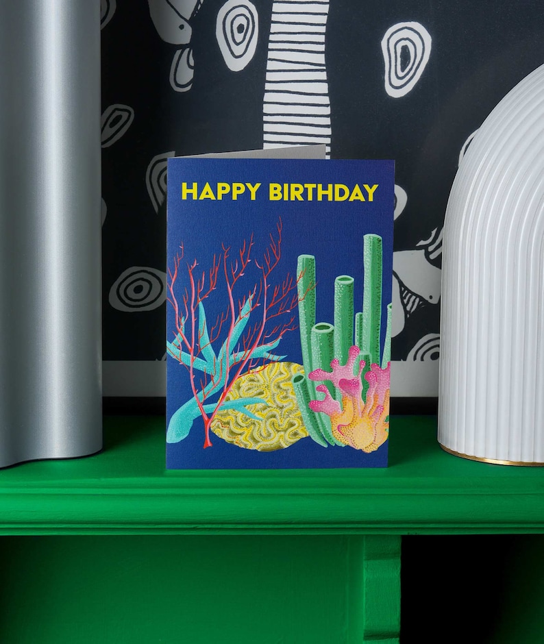 HAPPY BIRTHDAY CORAL - Etsy