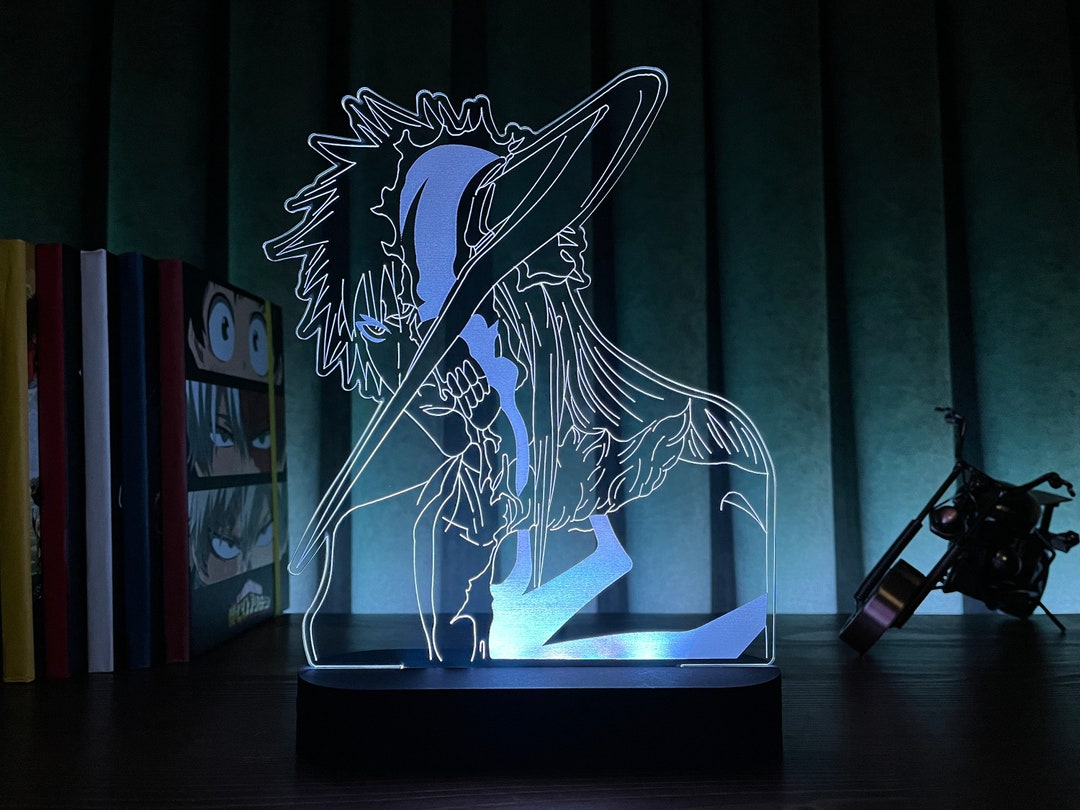 Anime Night Lamp Christmas Night Light Anime Led Light 3D - Etsy
