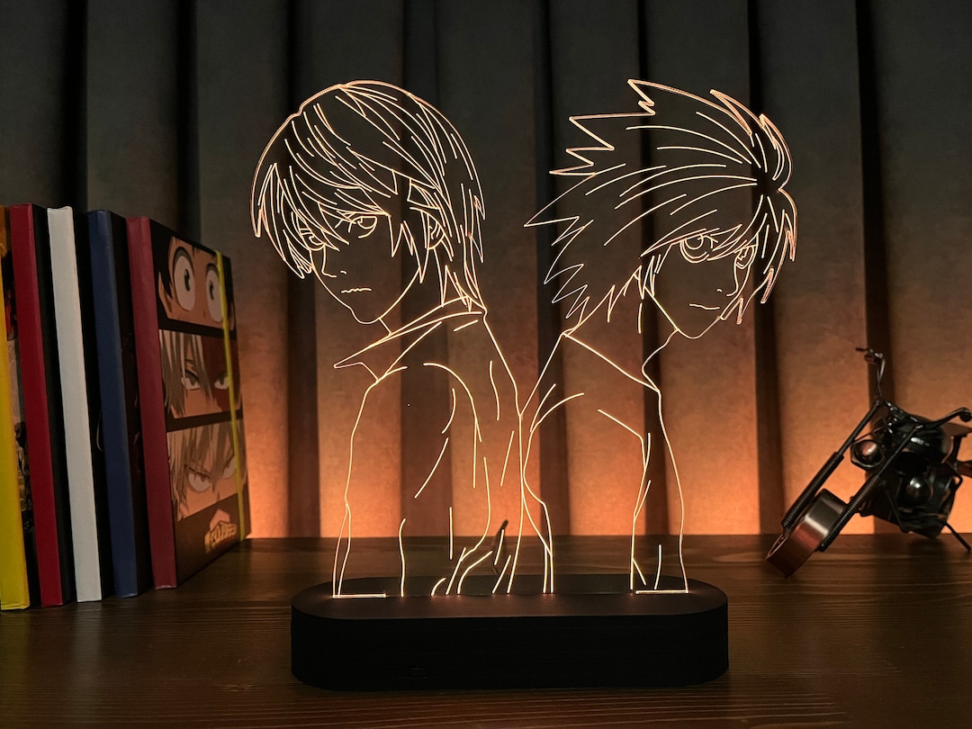 Anime Night Lamp Christmas Night Light Anime Led Light 3D - Etsy