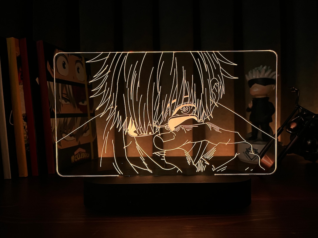 Anime Night Lamp Christmas Night Light Anime Led Light 3D - Etsy
